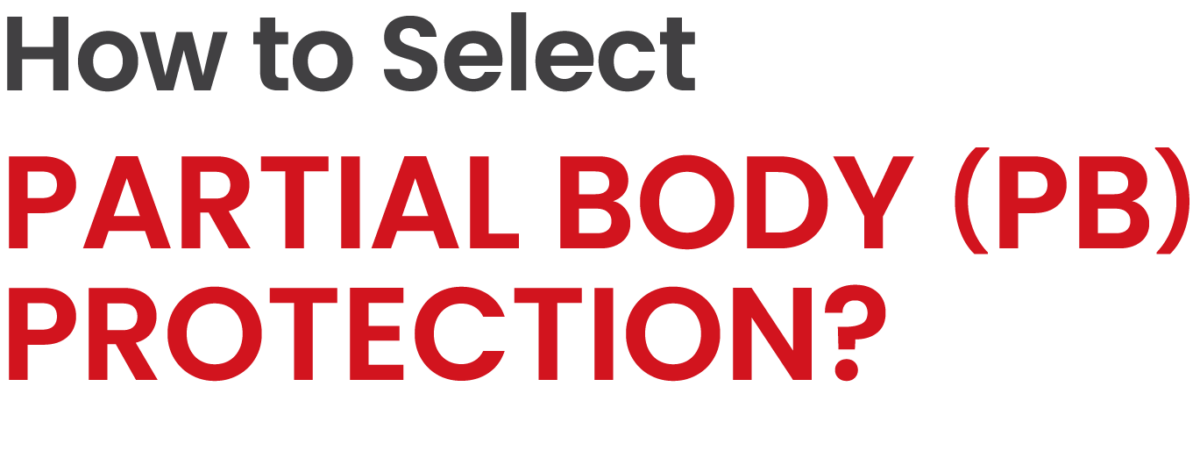 How to Select Partial Body (PB) Protection? - Coverall Academy